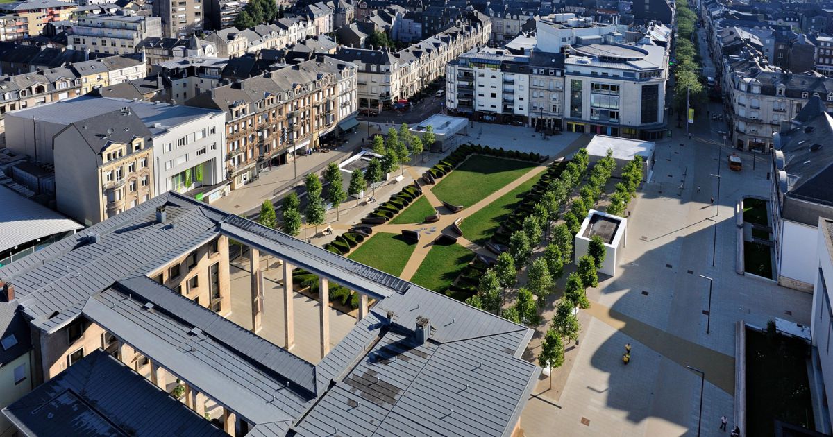Place de la Résistance, Esch-sur-Alzette (LUX) - WW+