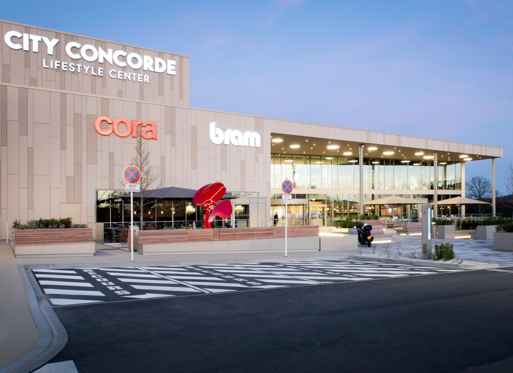 Lifestyle center 'City Concorde' Bertrange (LUX) - WW+