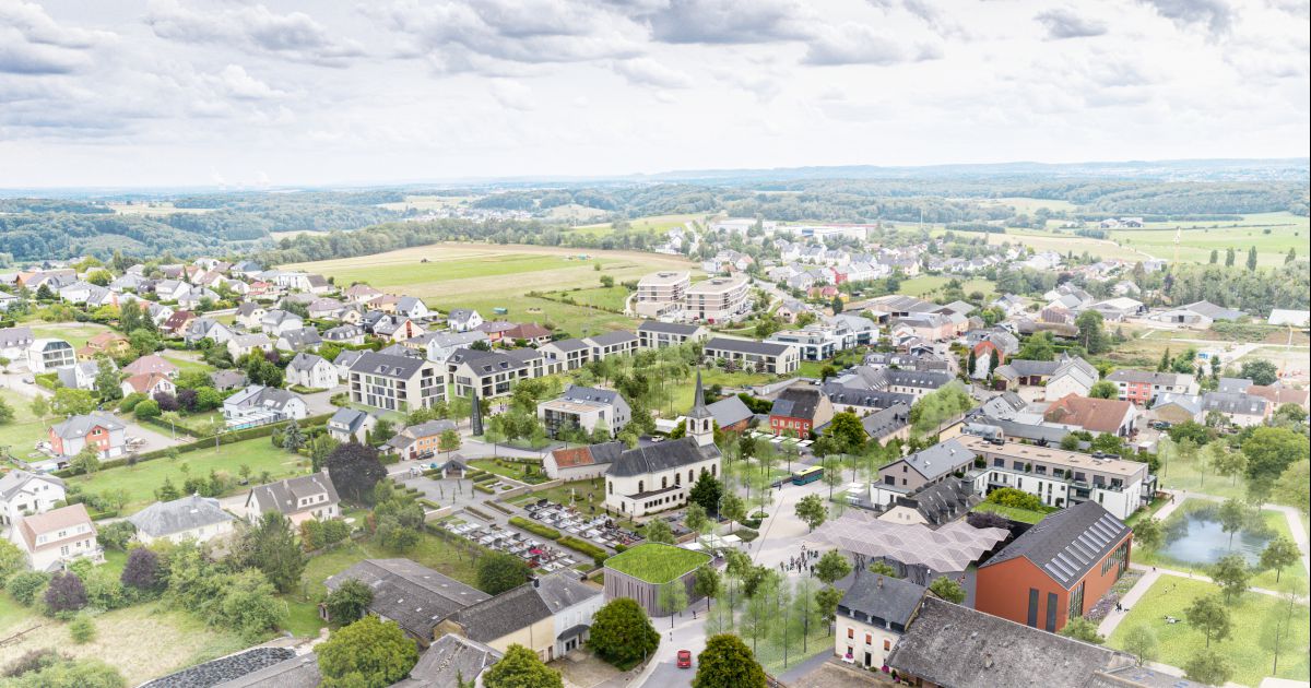 Upgrading of town centers Contern and Moutfort (L) - WW+