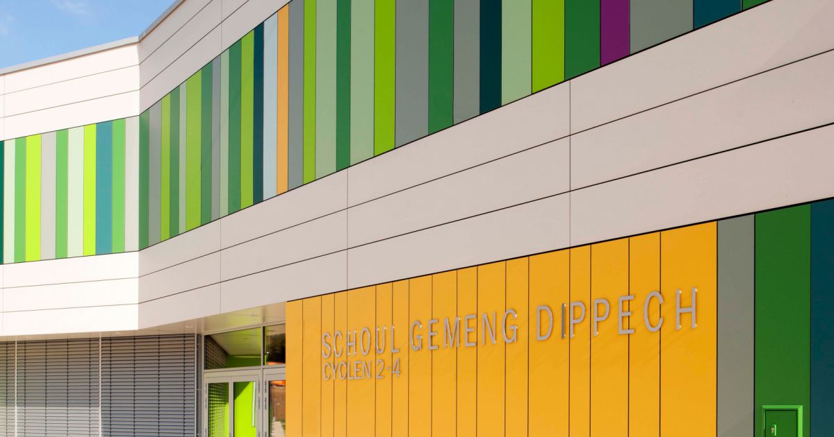 Schulerweiterung, Schouweiler (L) - WW+