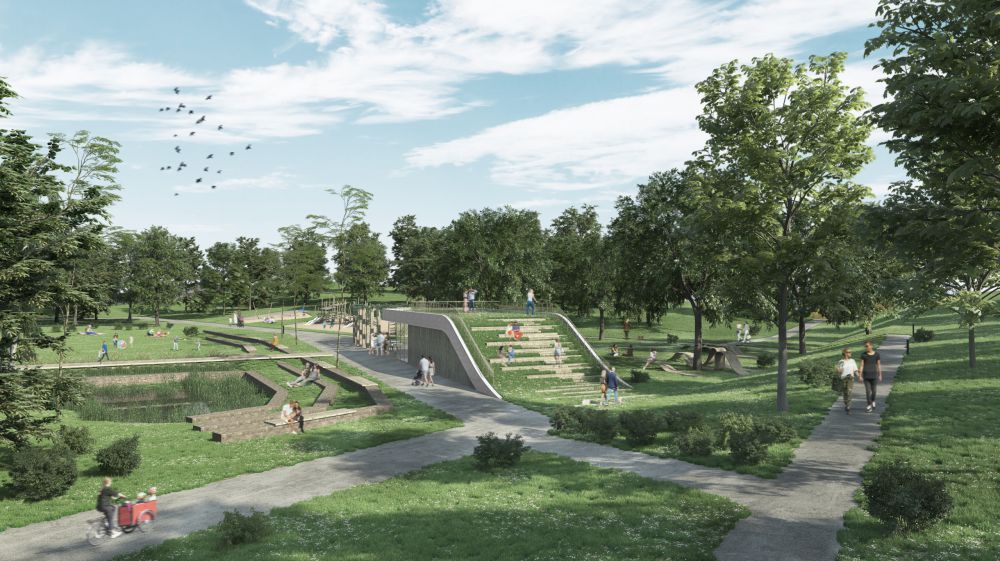 Kiosk Park Molter Mondercange (LUX) - WW+