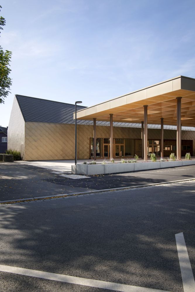 Neubau des Kulturhauses in Schouweiler (L) - WW+