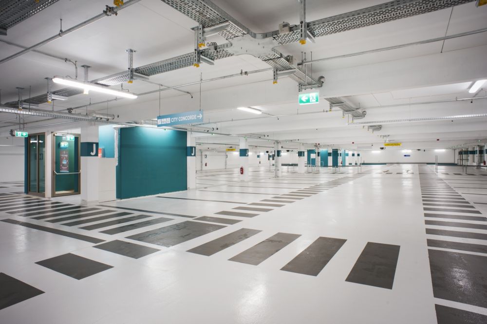 Parking Lifestyle center 'City Concorde' Bertrange (LUX) - WW+