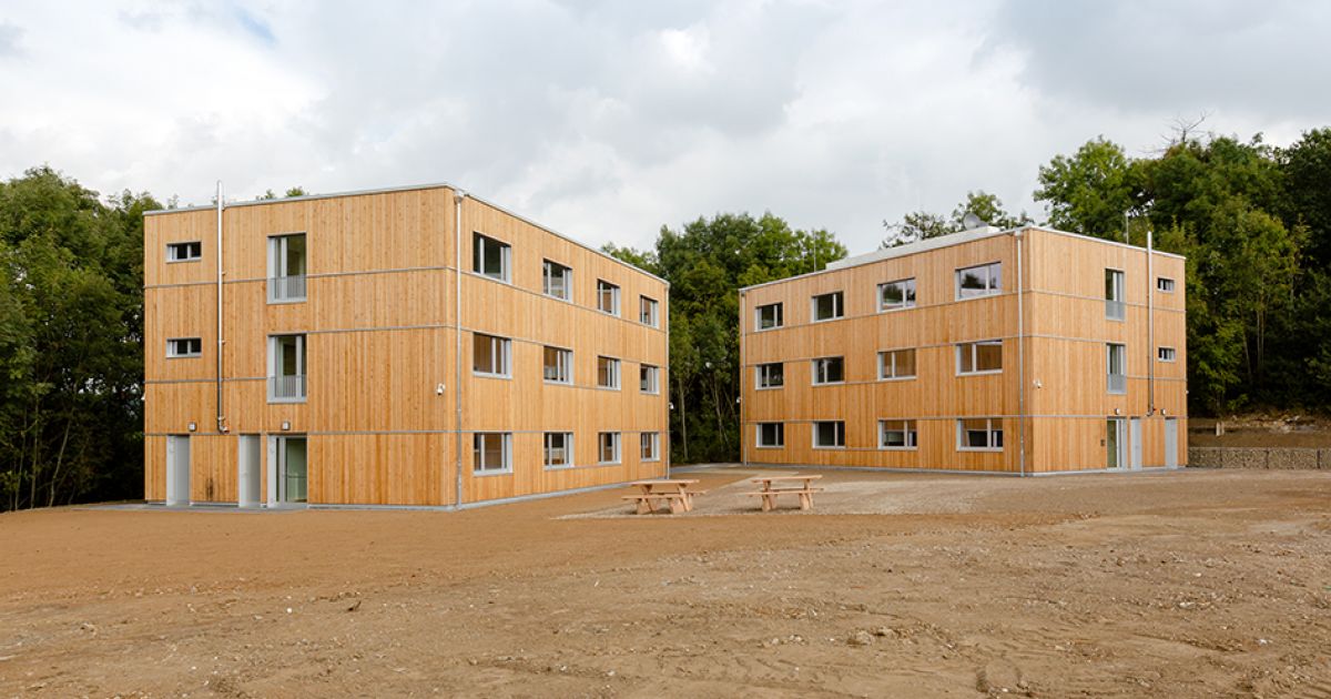 Wohnraum in Holz- Modulbauweise, Sanem (L) - WW+